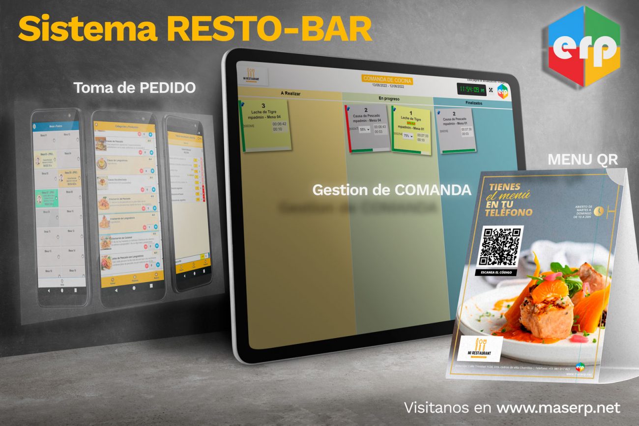 resto-bar | +ERP | Al alcance de tu negocio